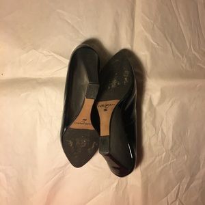 Halogen | Shoes | Halogen Shoes Size 6 Patent Leather Black Wedge ...
